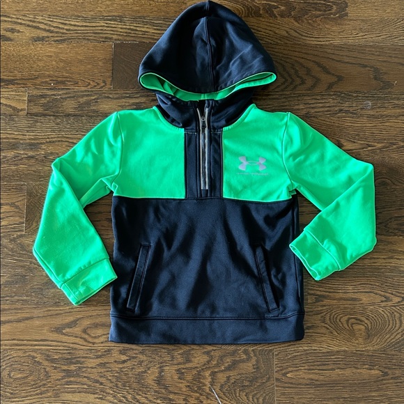 Under Armour | Shirts & Tops | Under Armour Youth Hoodie In Neon Green ...